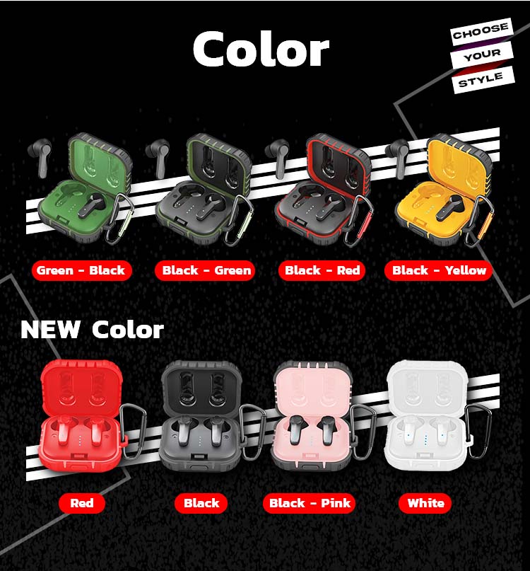 Basspro Max - หูฟังเบสหนัก กันน้ำ 100%