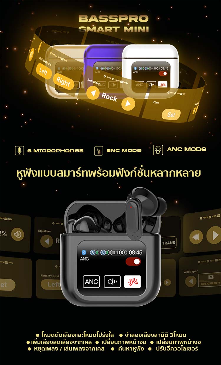 Gadget Plus - ชุดหูฟัง สมาร์ทวอทช์
