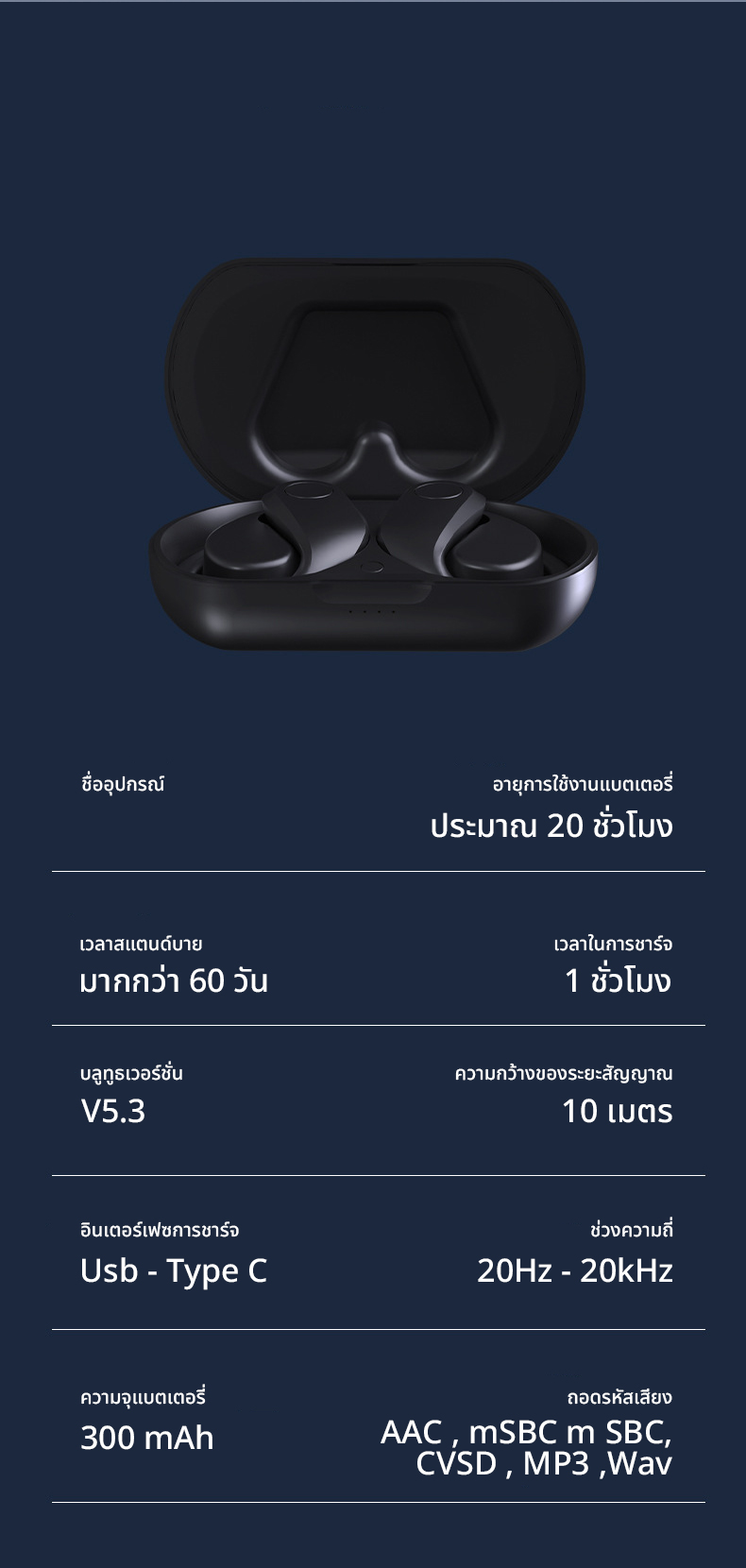 Basspro SP33 - ลำโพงเกี่ยวหู