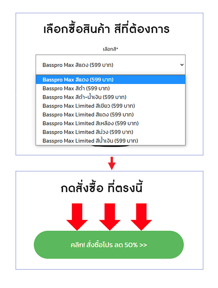 Basspro SP33 - ลำโพงเกี่ยวหู