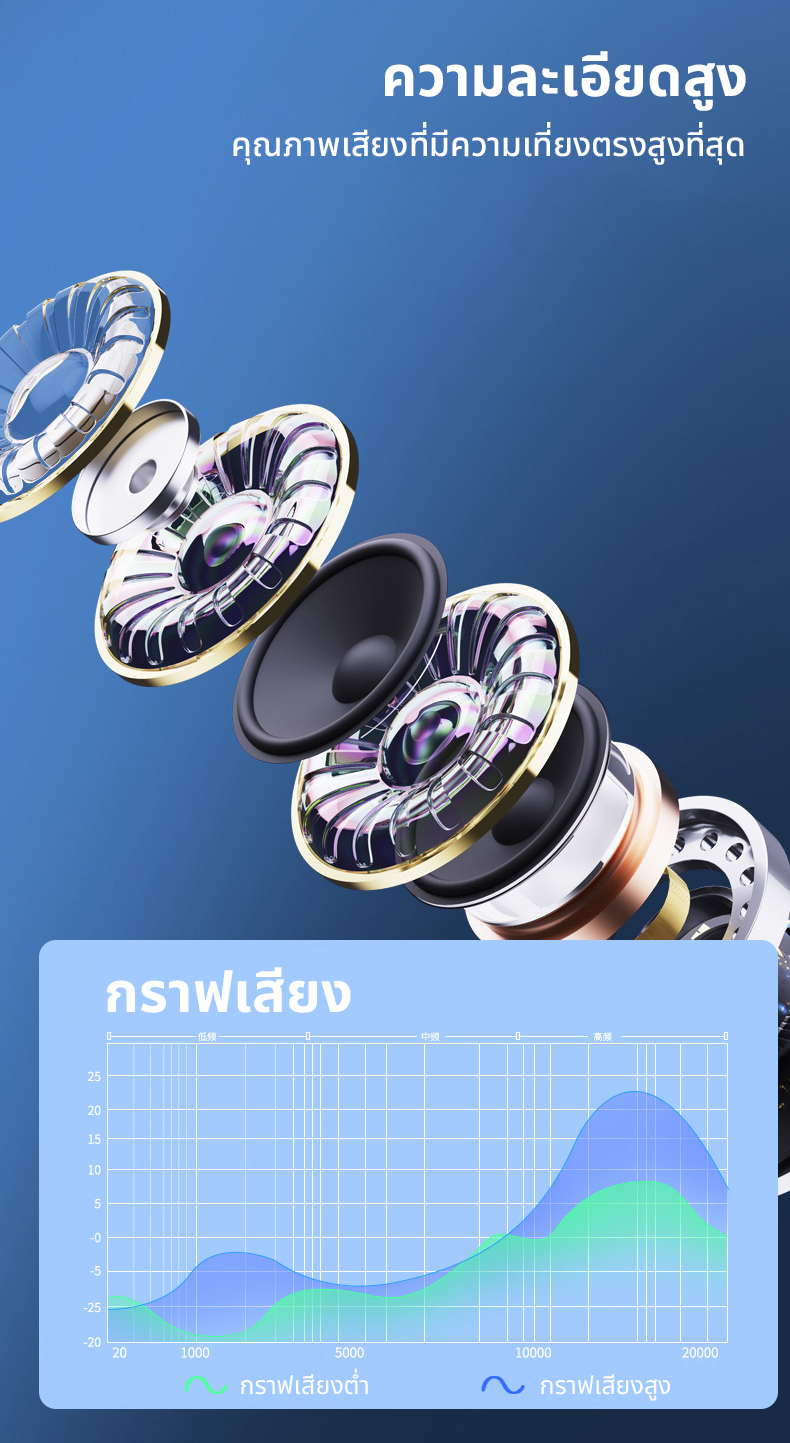 Basspro SP33 - ลำโพงเกี่ยวหู